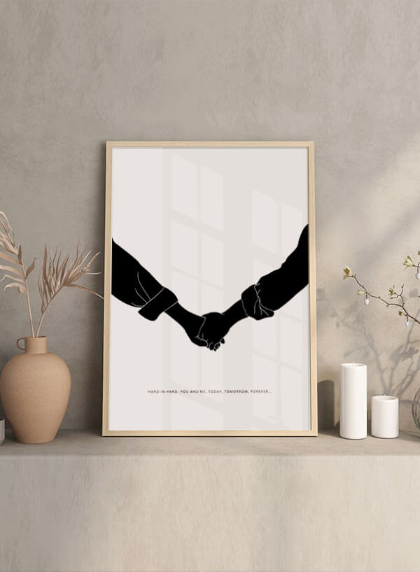 Hand in hand | Poster – Kaplias